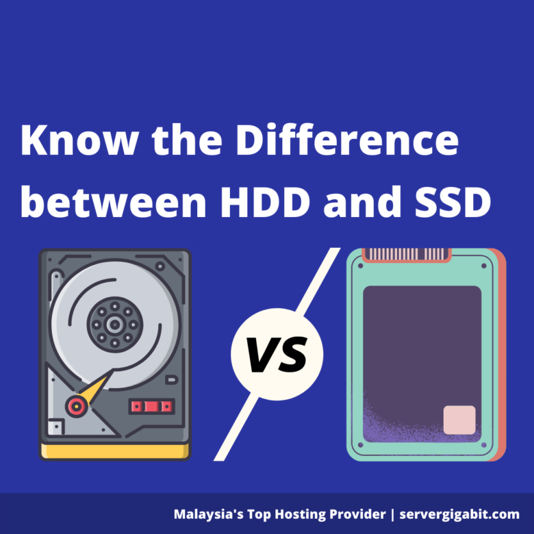 Know the Difference between HDD and SSD - Server Gigabit Network